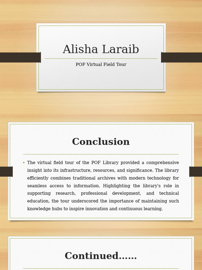 Presentation of Alisha | PDF