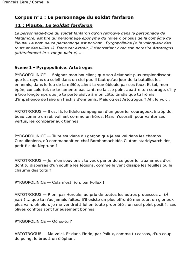 Corpus 1 Soldat | PDF