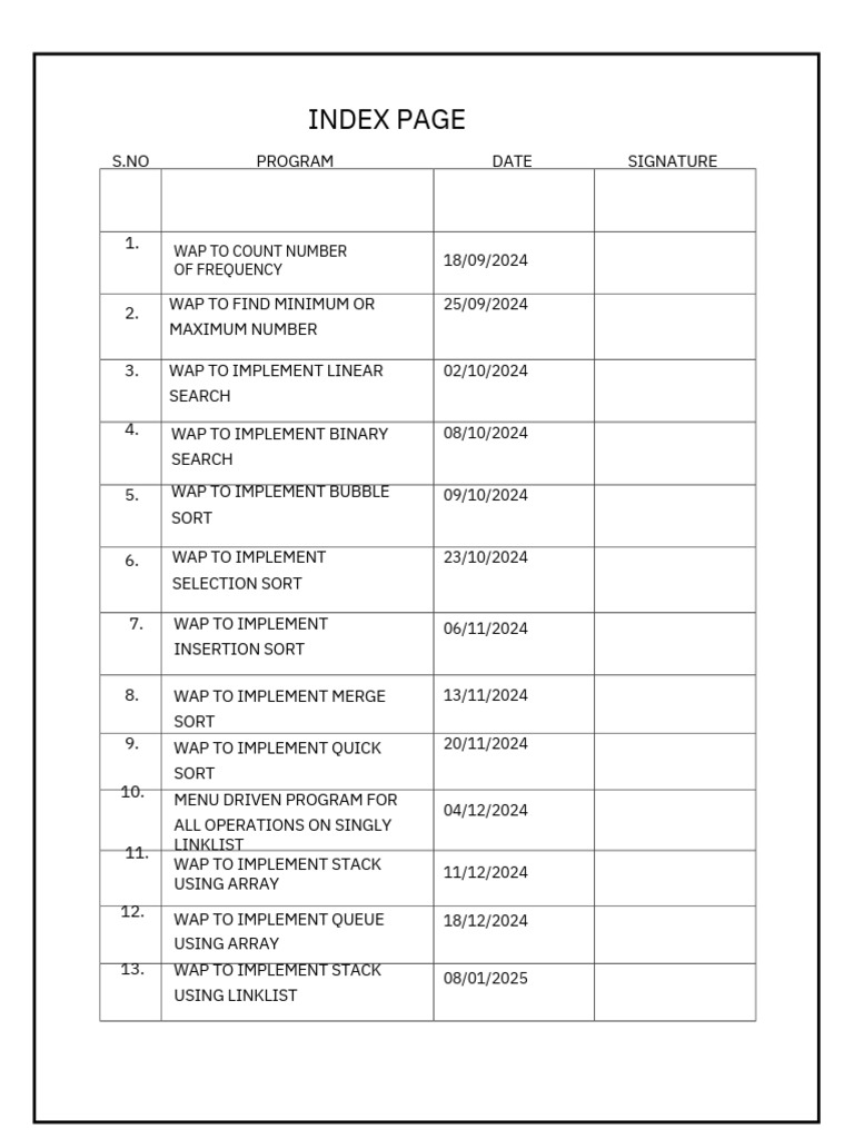 Data Structure File PDF | PDF | Queue (Abstract Data Type) | Software ...