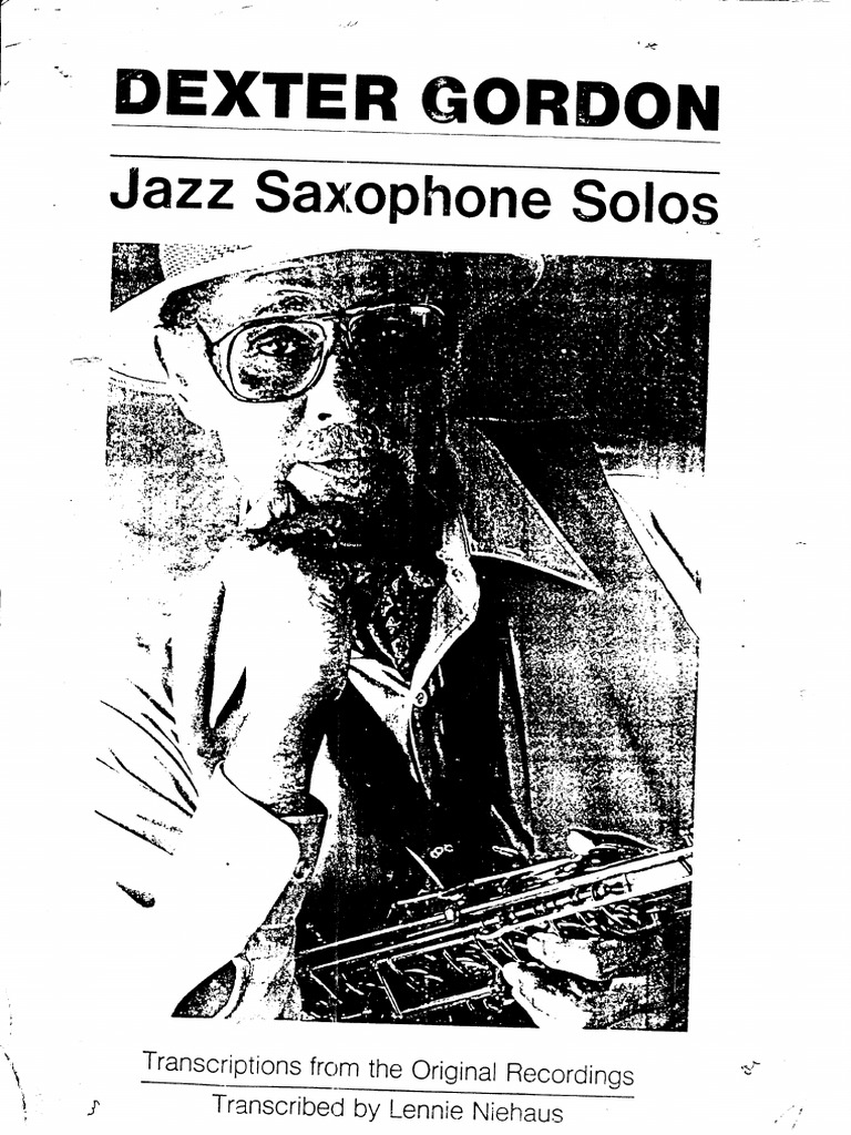 Dexter Gordon Jazz Saxophone Transcriptions | PDF