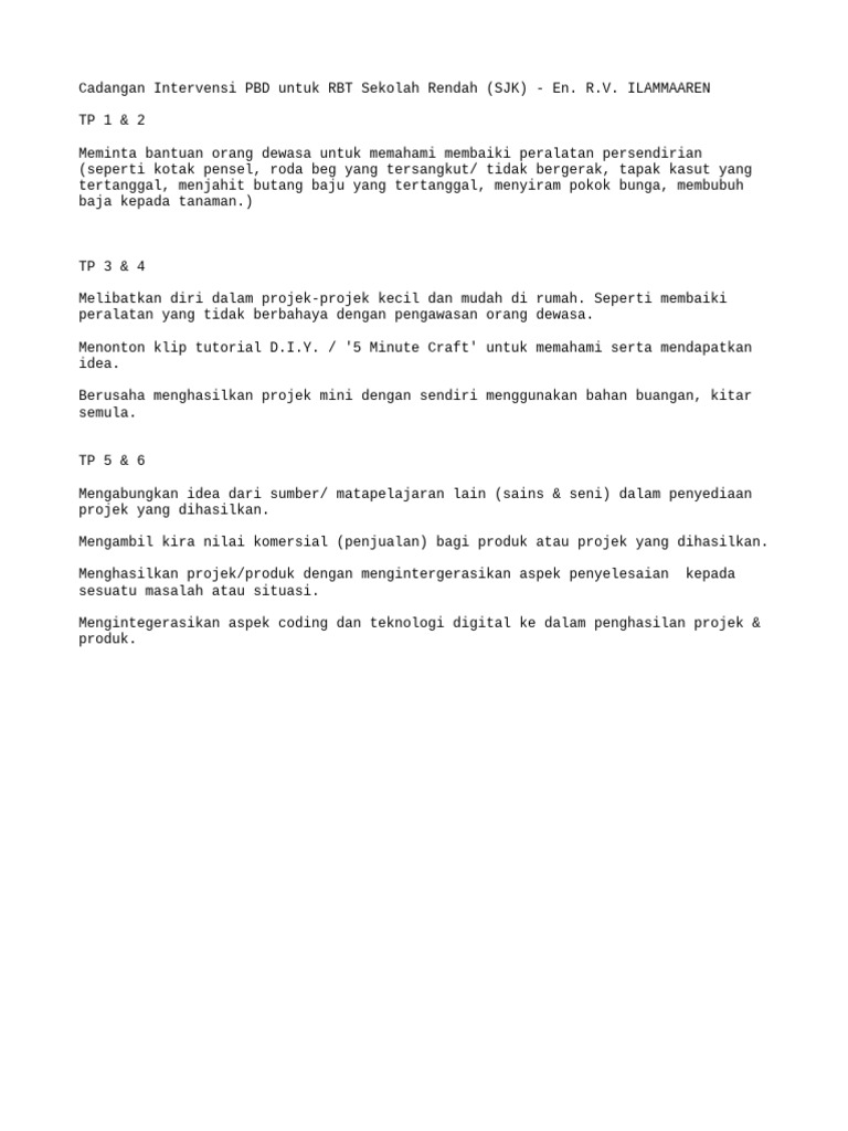 Intervensi RBT | PDF