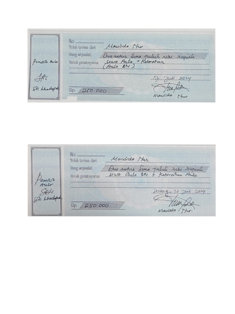 Sewa Aula Pelatihan | PDF