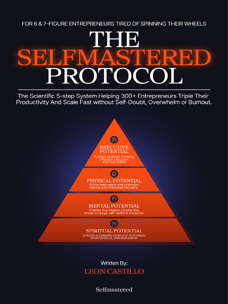 (2024) Selfmastered Protocol | PDF | Occupational Burnout | Cognition