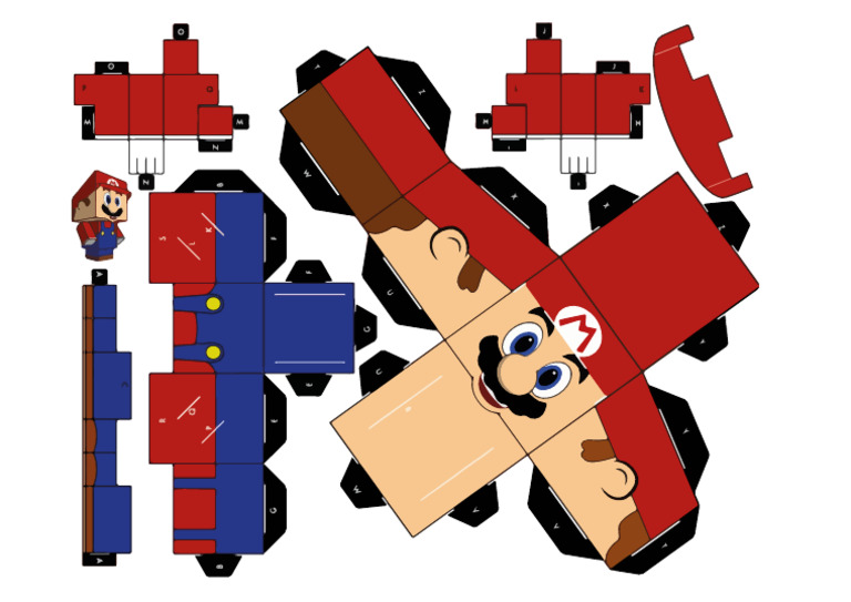 Mario Bros - Armable 3D | PDF