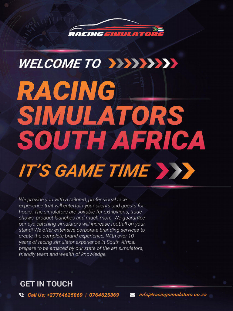 Racing Simulators Brochure | PDF