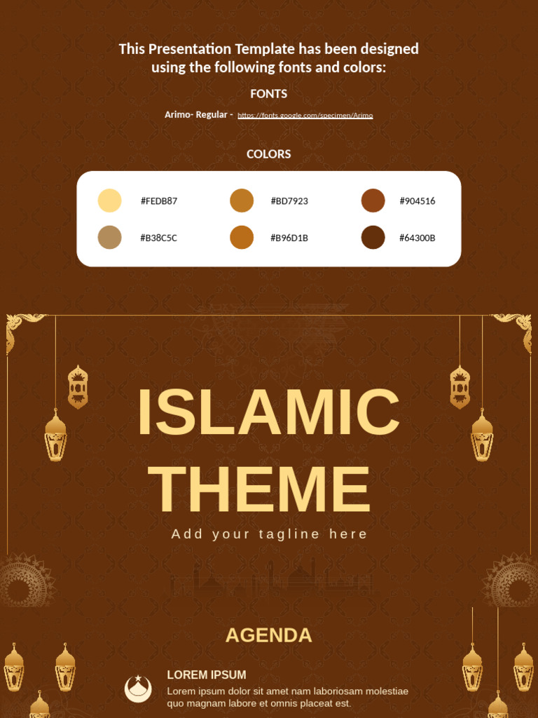 Islamic Theme Static | PDF