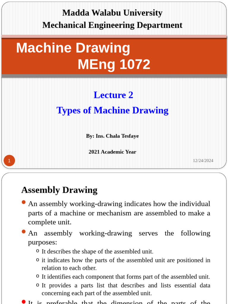 Vdocument - in - Lecture 2 Types of Machine Drawing | PDF | Machines ...