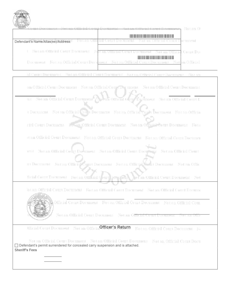 Search Warrant for Probation Violation | PDF | Probation | Arrest Warrant