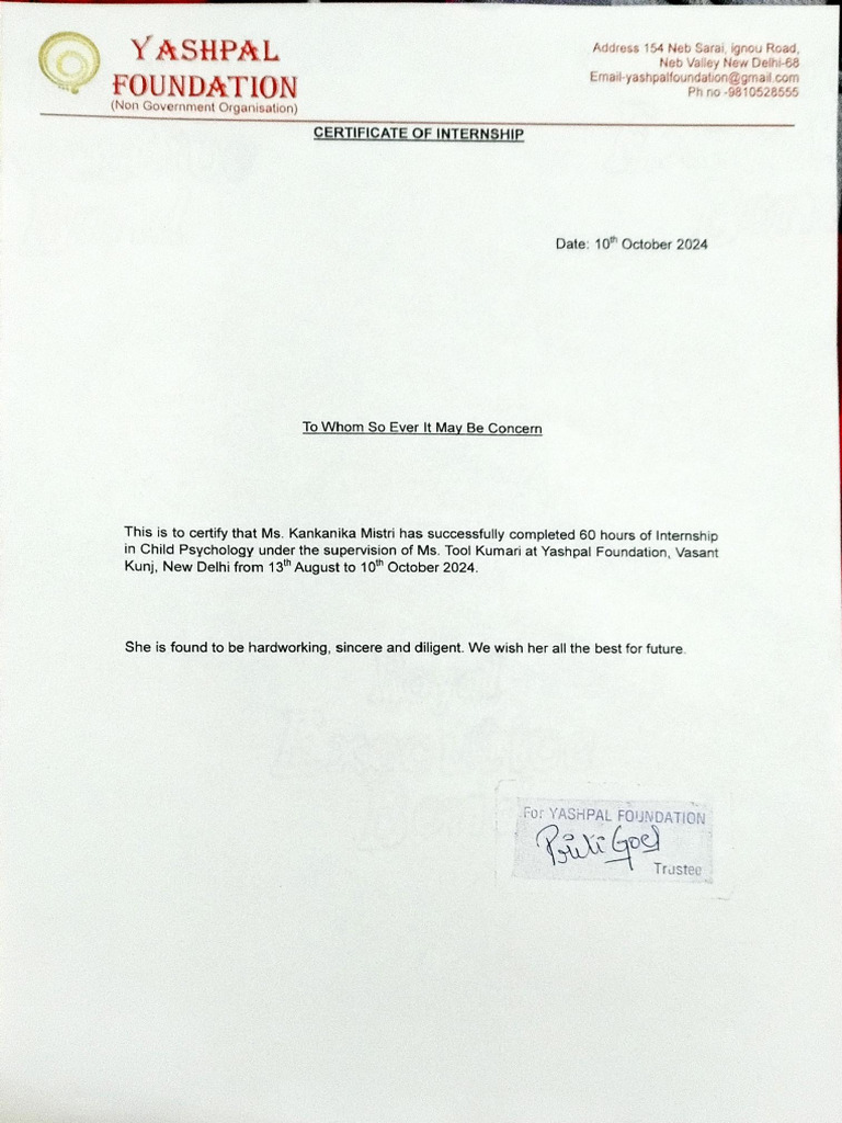 Completion Certificate | PDF