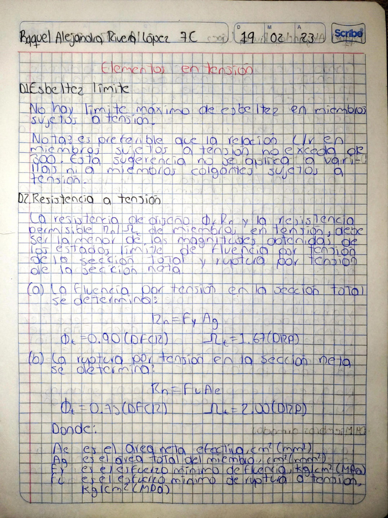 Resumen A Tensión 20100253 7C | PDF