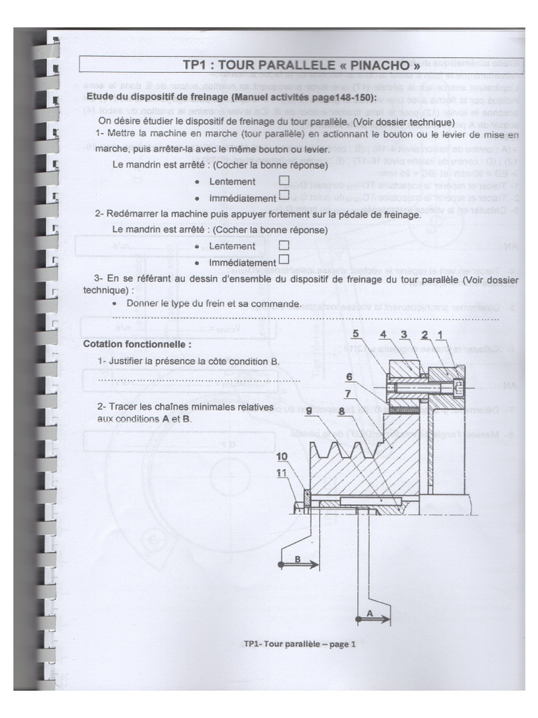 TP Méca Partie 1 | PDF