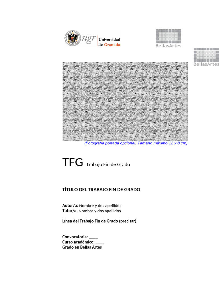 Anexo II-plantilla TFG | PDF