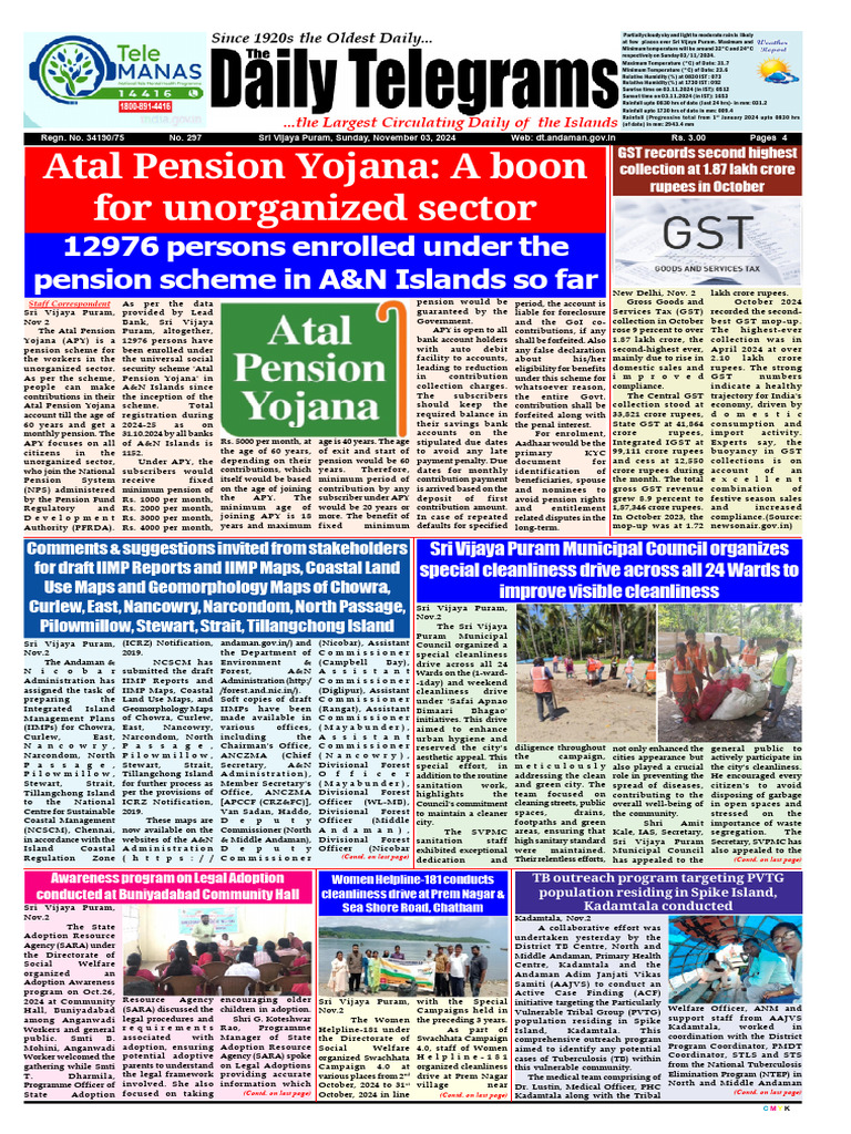 The Daily Telegrams Nov. 03 | PDF