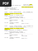 Weekly Flight Schedule for UNHAS DRC | PDF | Aviation