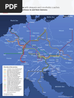 OBB Nightjet Routes Overview 2025 | PDF | Night | Land Transport