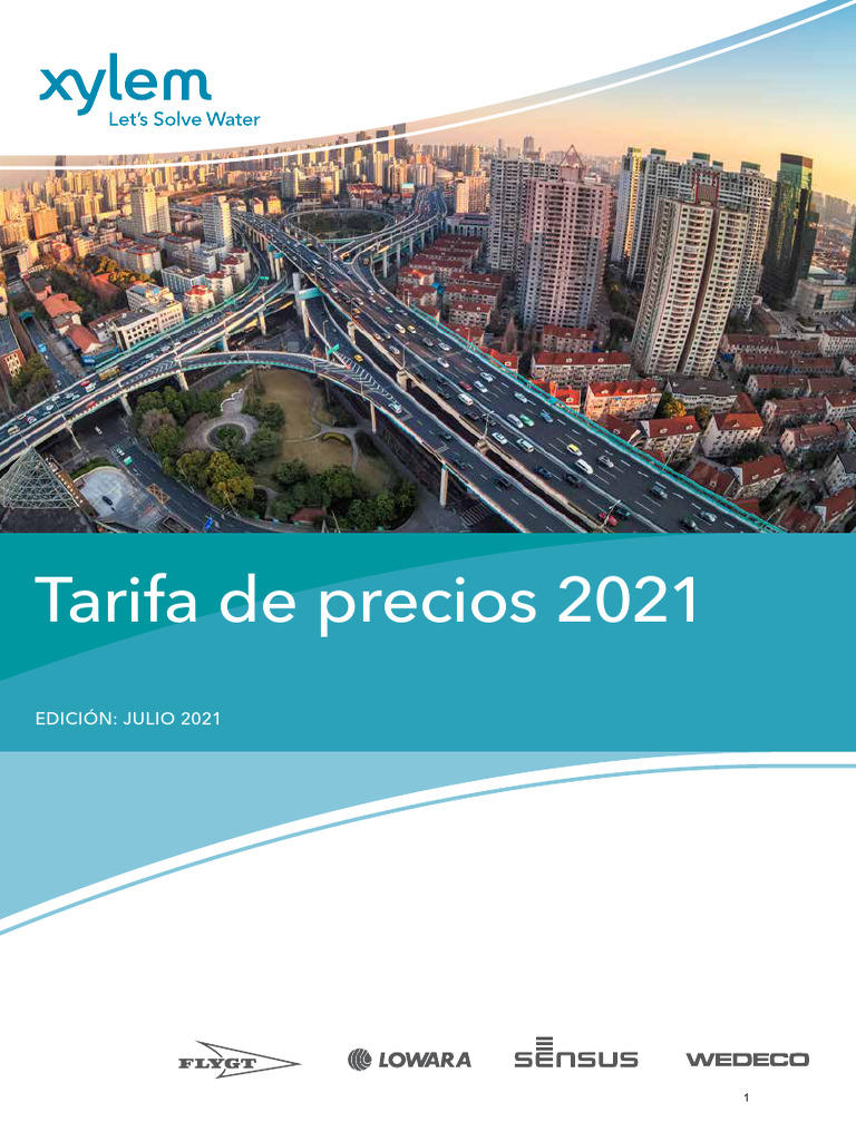 Catálogo Xylem 2021 Fluimar | PDF | Agua | Bomba