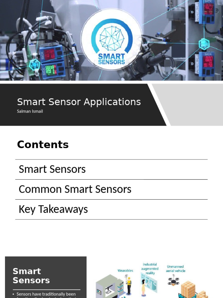 Smart Sensor Applications | PDF | Sensor | Building Automation