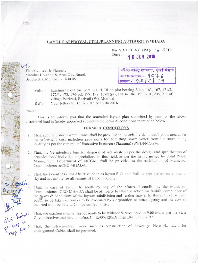 MB-Layout plan-GORAI I II III | PDF