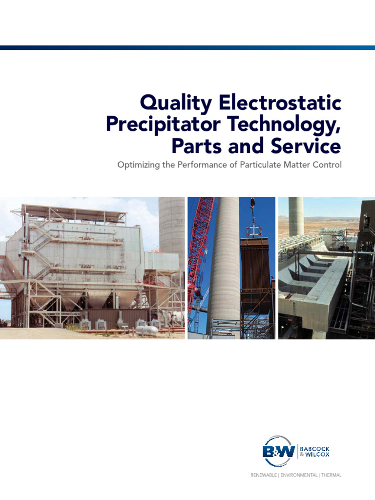 Electrostatic Precipitator Technology Parts Service Babcock Wilcox | PDF | Insulator ...