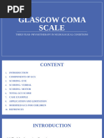 Glasgow Coma Scale Assessment Chart | PDF