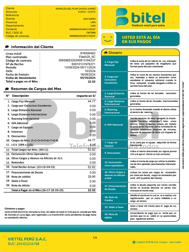 Invoice-06-10-2024 Gta San PC | PDF | Crédito | Finanzas y dinero