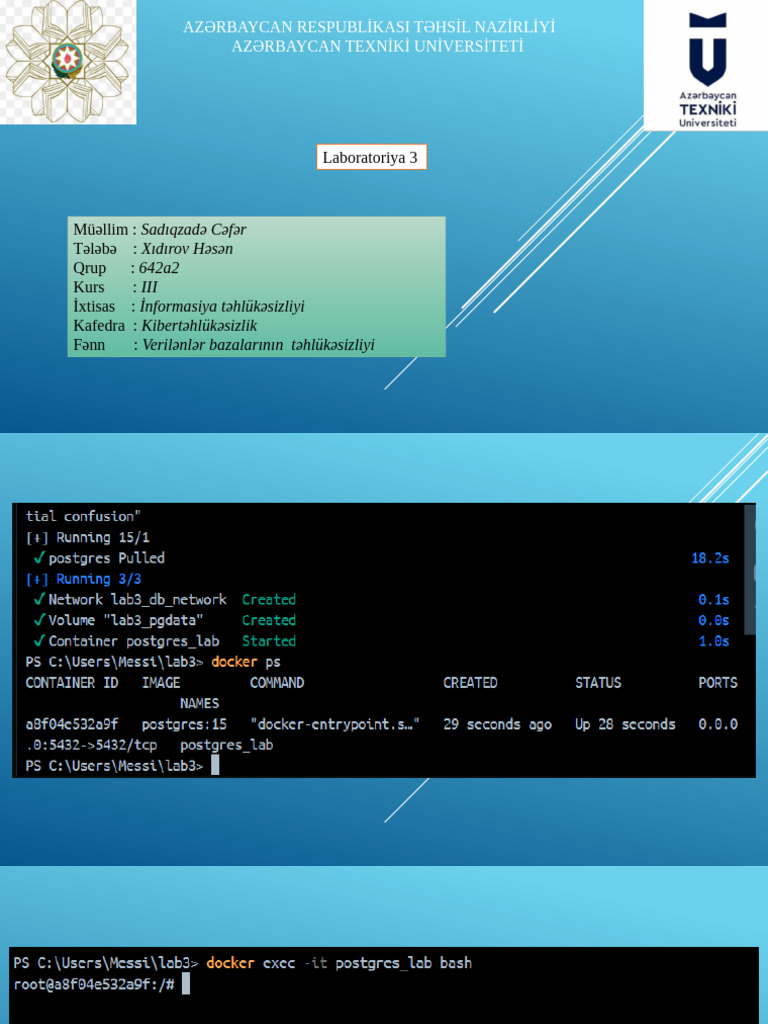 Database Lab 3 | PDF