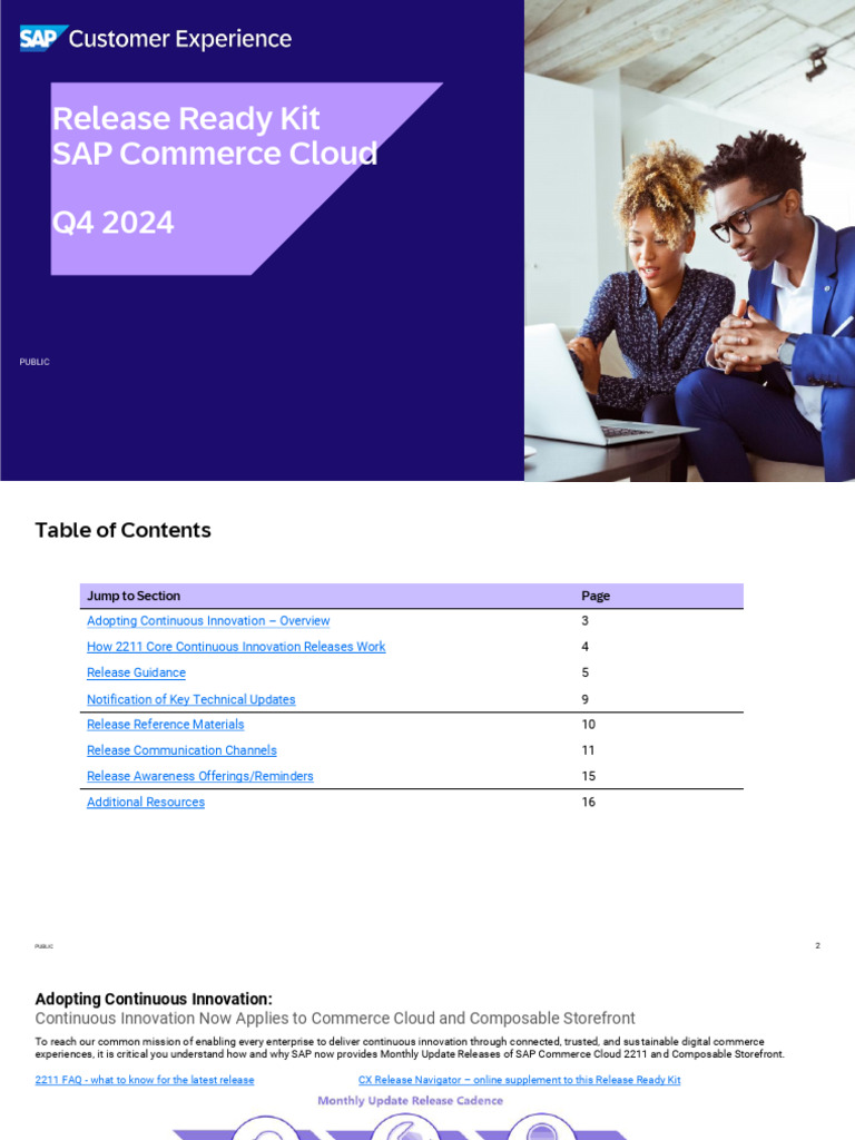 SAP Commerce Cloud Release Ready Kit | PDF | Cloud Computing | Software