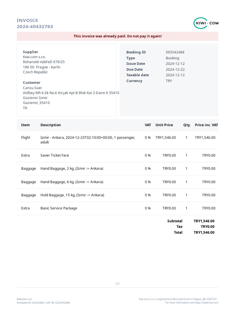 Invoice | PDF | Invoice | Value Added Tax
