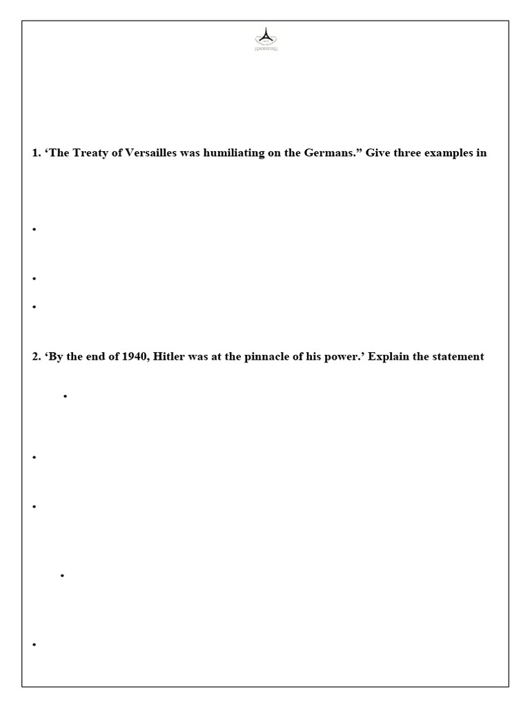 Nazism and Hitler's Rise: Class 9 Notes | PDF | Nazi Germany | Adolf Hitler