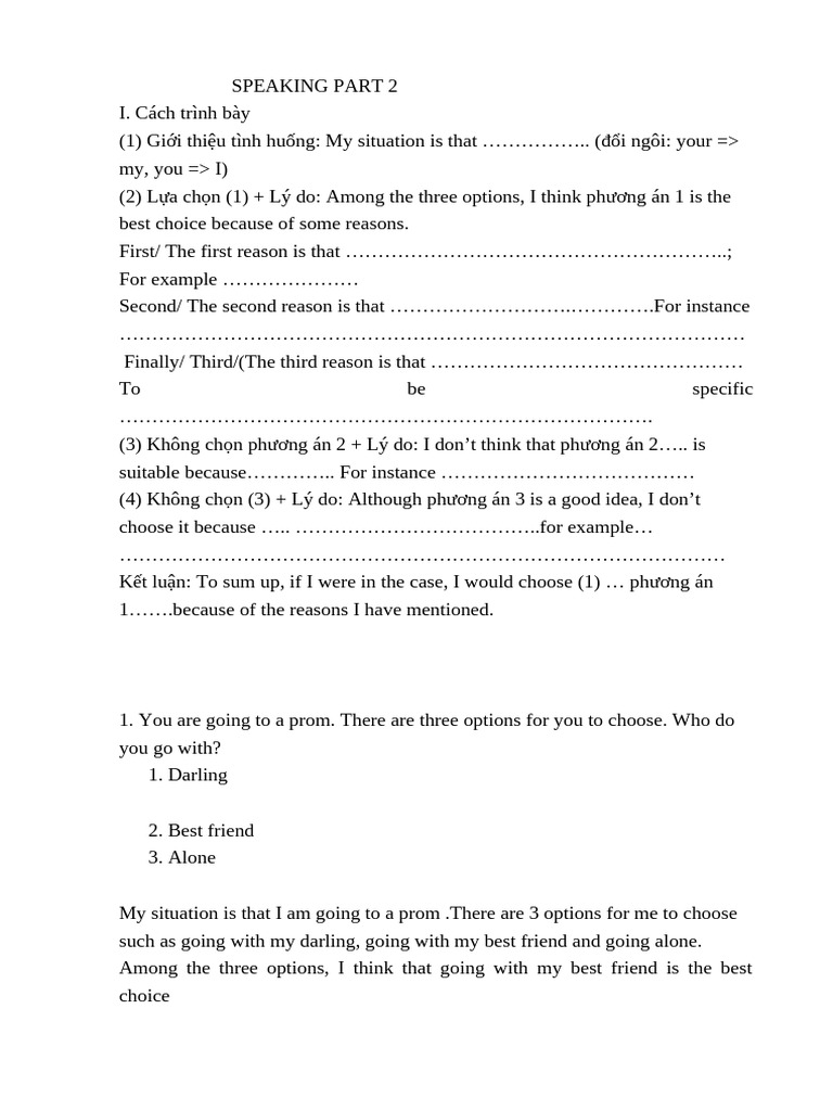 Vstep SPEAKING PART 2 | PDF | Hanoi | Newspapers