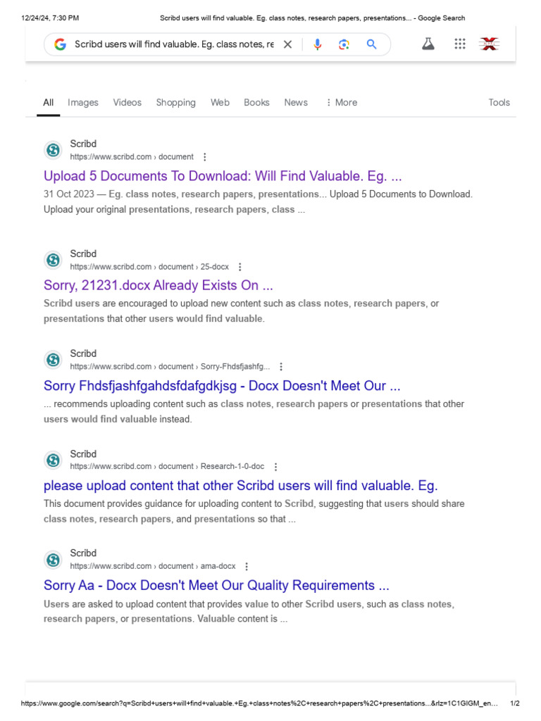 Scribd Users Will Find Valuable. Eg. Class Notes, Research | PDF ...