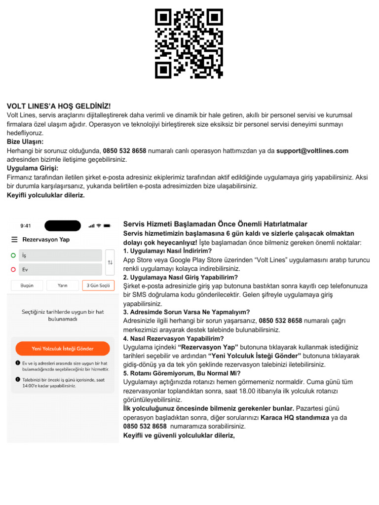 Volt Lines Launch - Mailing | PDF