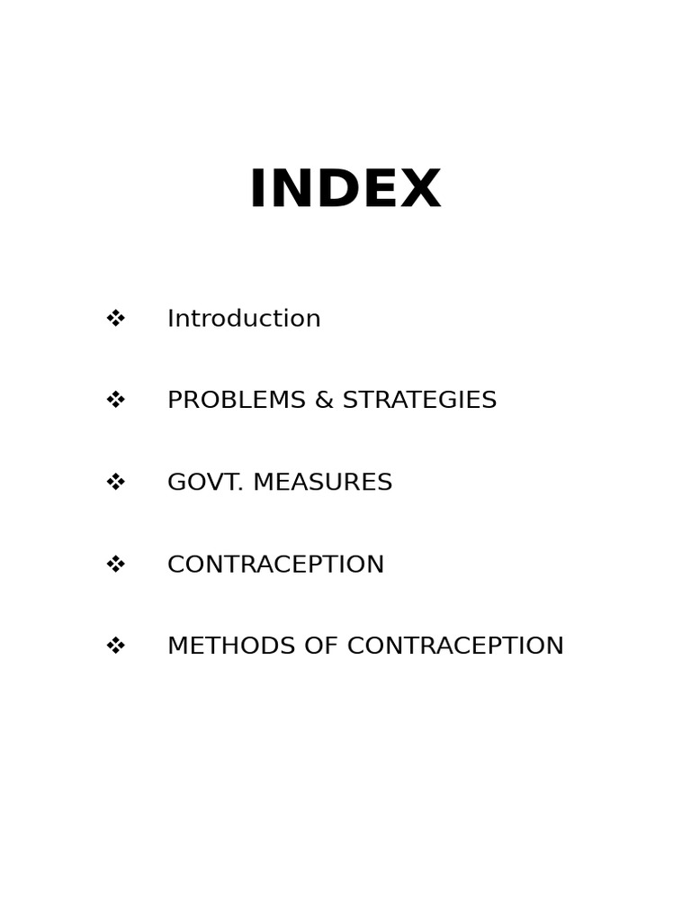 biology investigatory project | PDF | Birth Control | Sexual Anatomy