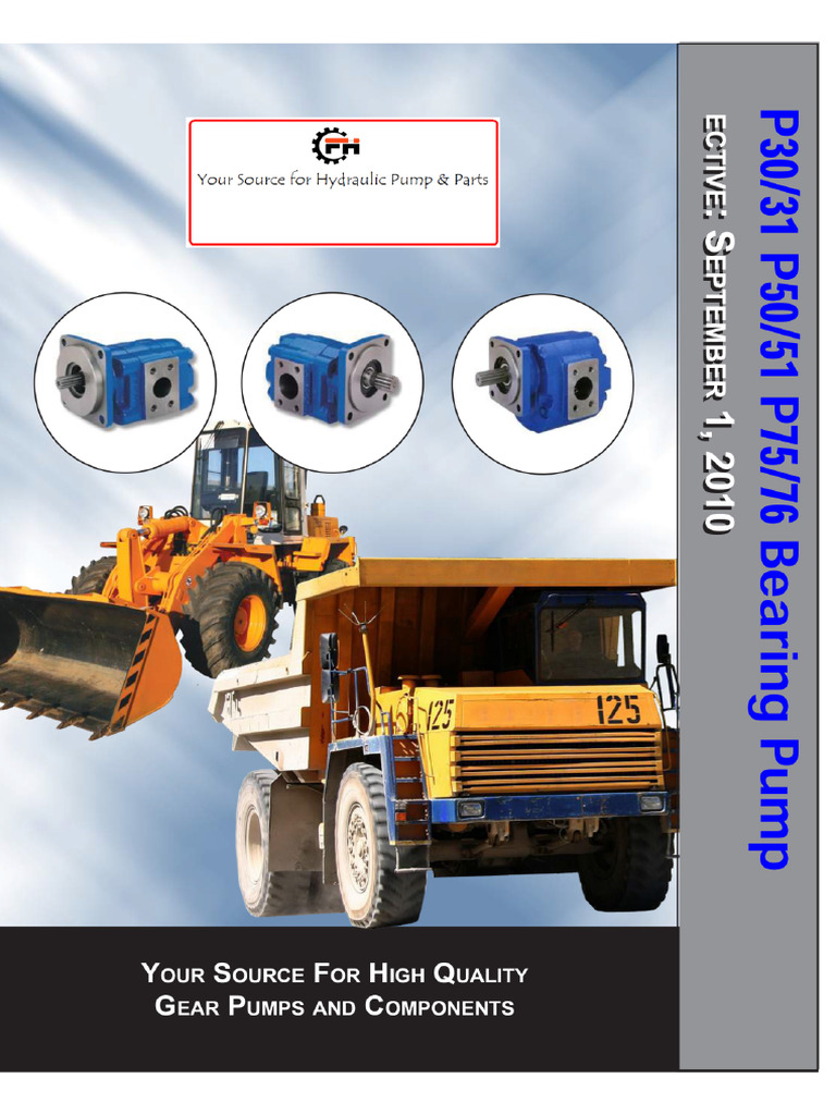 Future-P51B tandem pump, P31P51P76 GEAR PUMP | PDF