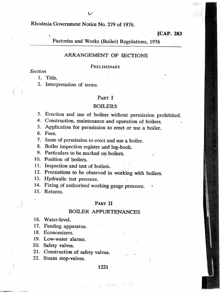 RGN 279 Boiller | PDF