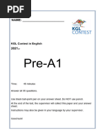 Example of KGL - A1 | PDF