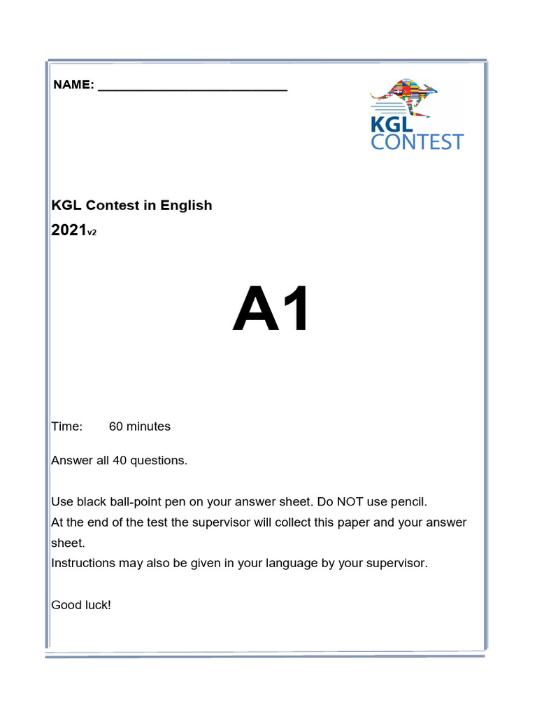 A1 Stage 1 2021 Pdf Mouse