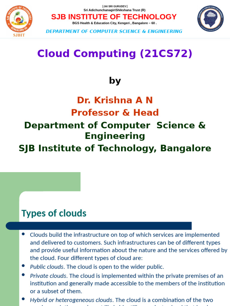 types of cc | PDF | Cloud Computing | Platform As A Service