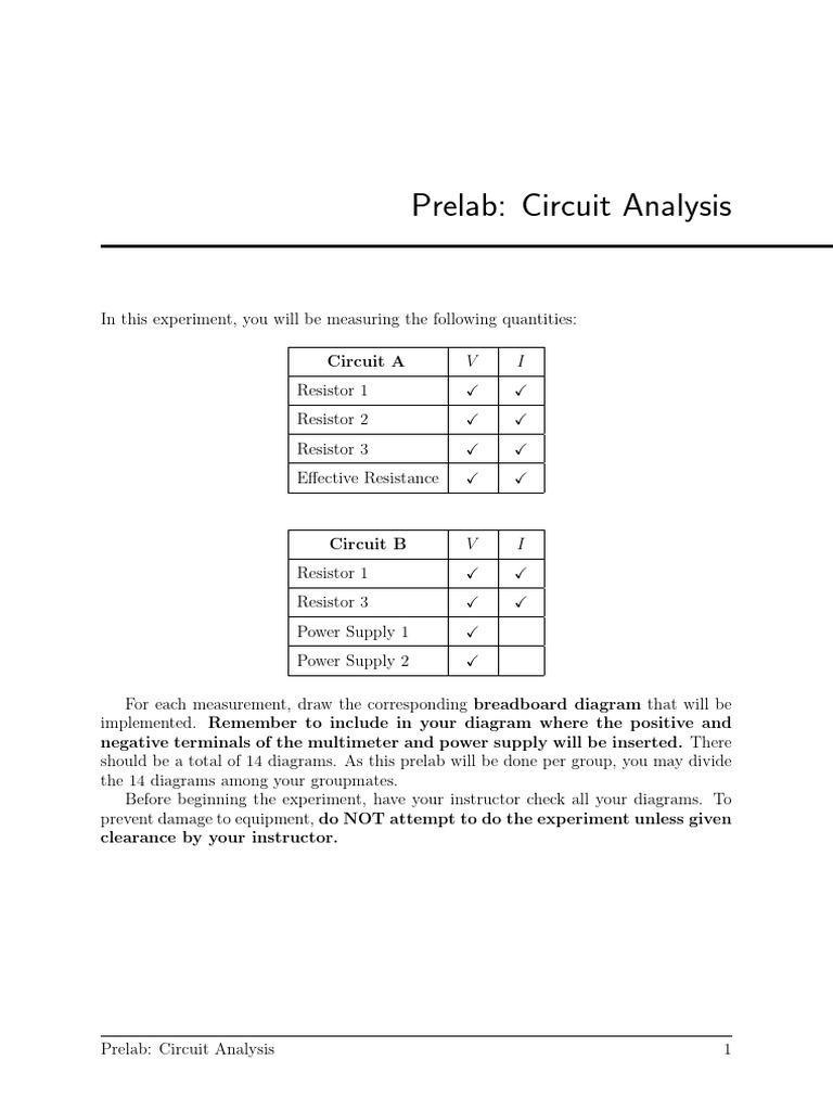 Circuit Analysis | PDF | Series And Parallel Circuits | Resistor