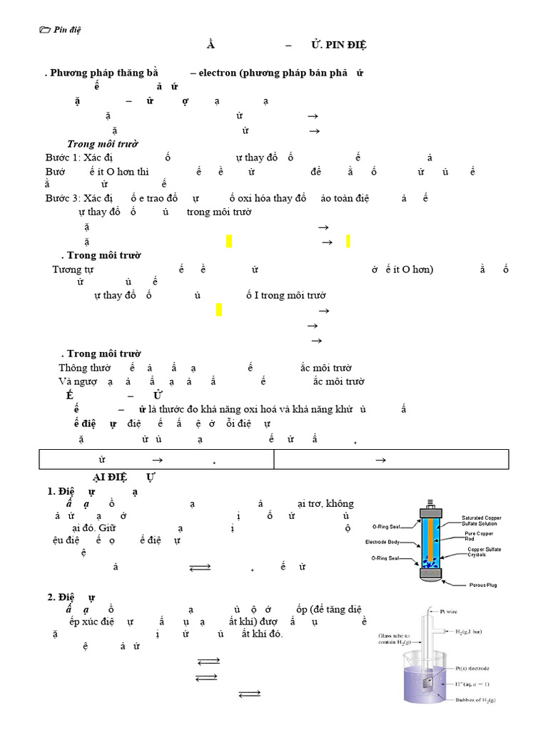 CB Oxi Hoa-Khu - Pin Dien 2 | PDF