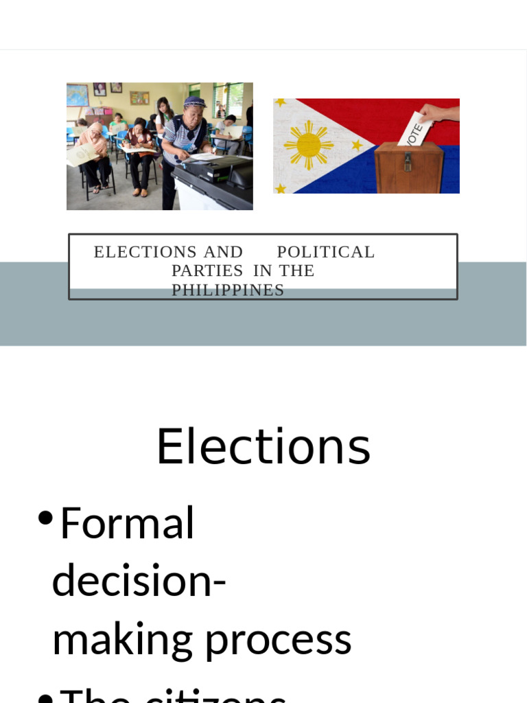 Elections and Political Parties | PDF | Government | Elections