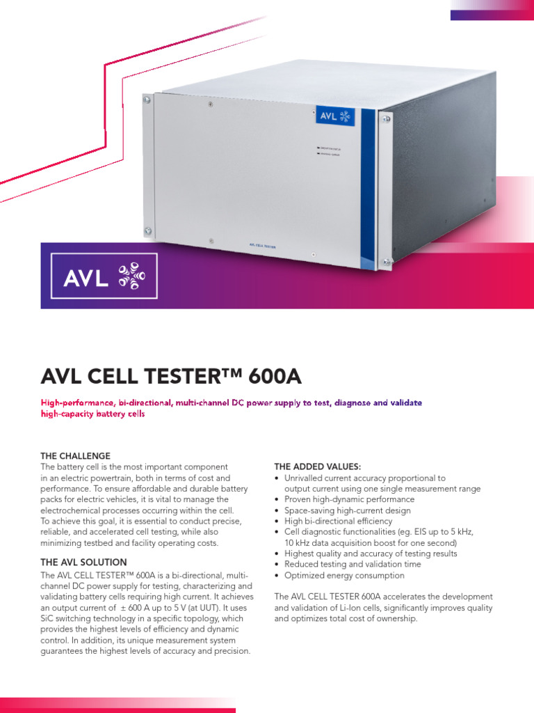 En Solution Sheet Cell Tester ct600 05.23 | PDF | Alternating Current ...