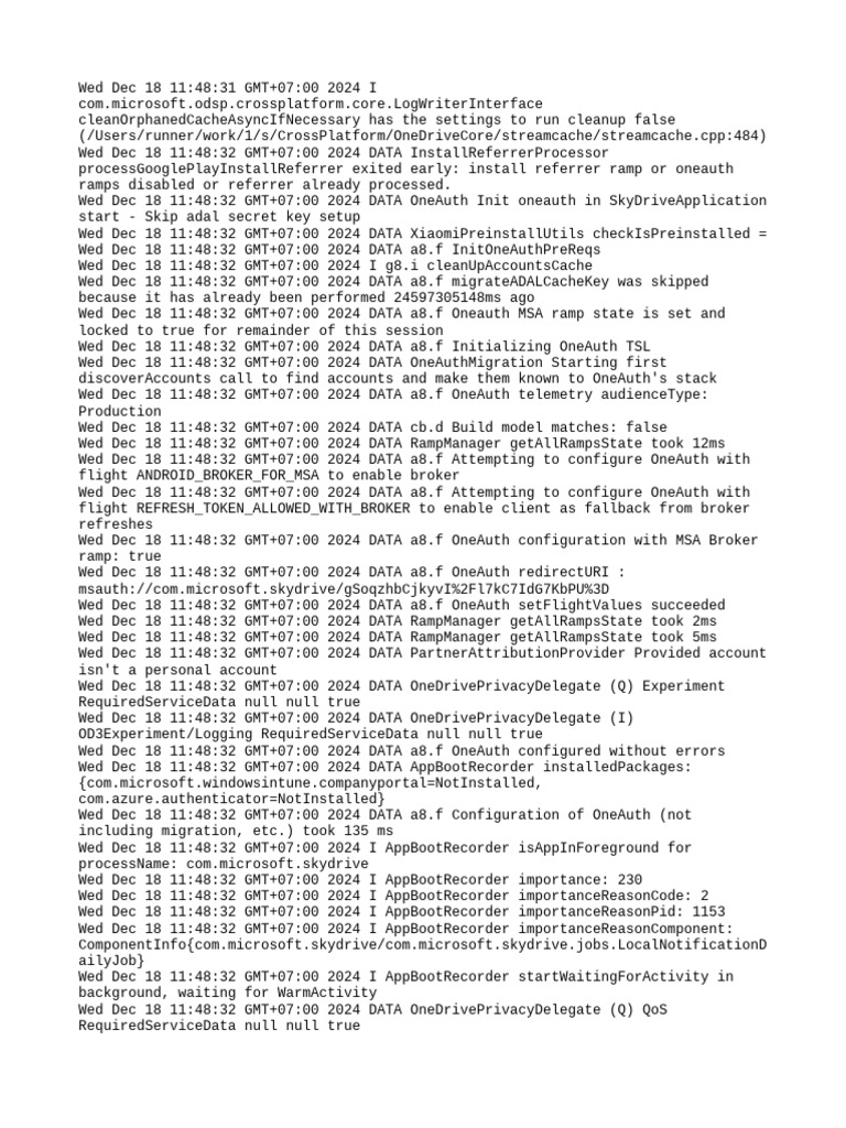 Current Log | PDF | Computer File | Information Technology Management
