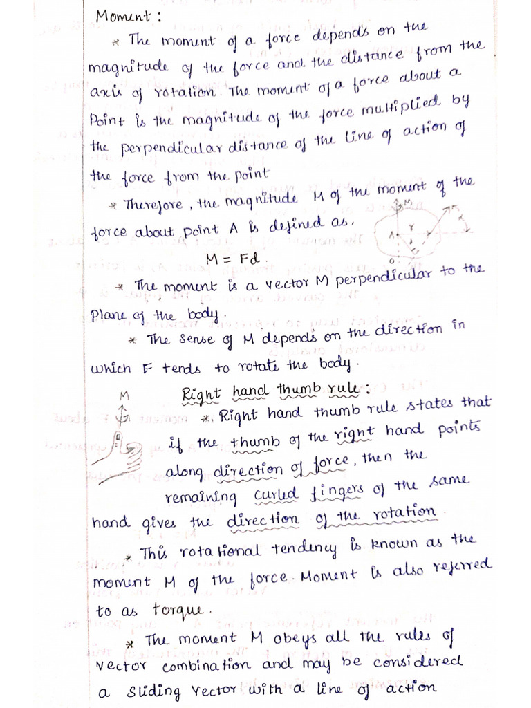 BM-Moment, Couple, Parallel Forces | PDF