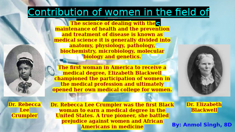 Women Pioneers in Medical Science | PDF