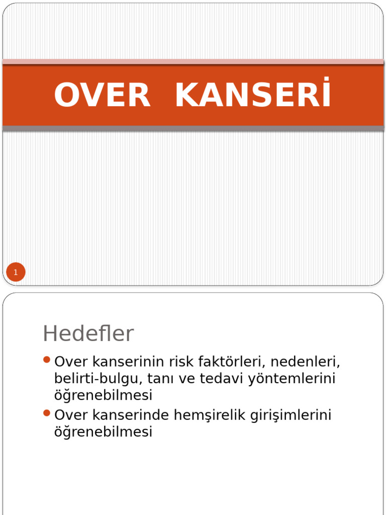 Over, Vulva Ve Vajen Kanseri | PDF