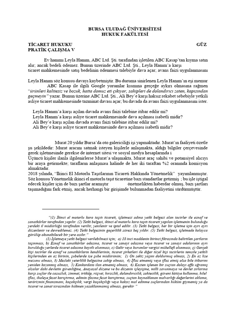 12. Hafta Pratik 6 | PDF