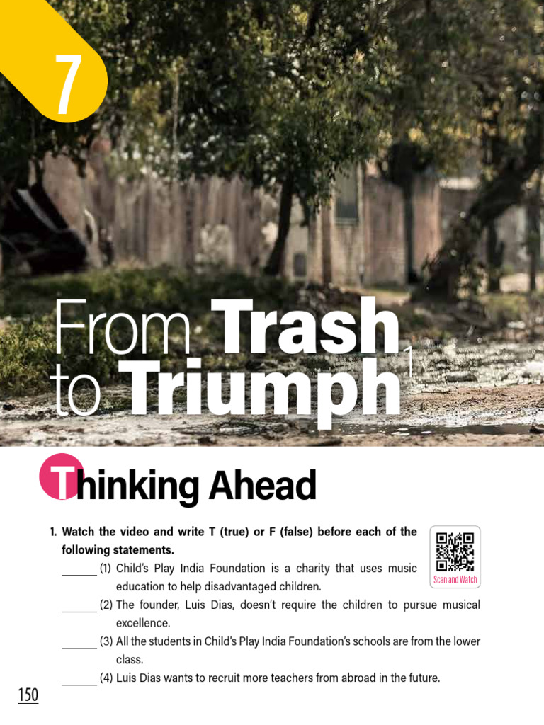 L07-課本pdf檔(From Trash to Triumph) - 2024. 12. 16 | PDF