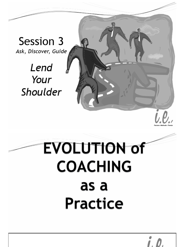 Coaching Evolution 1 Pdf Goal Mentorship