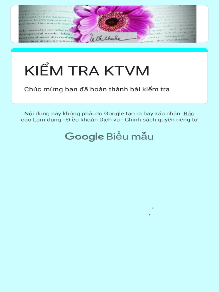 Kiểm Tra KTVM | PDF